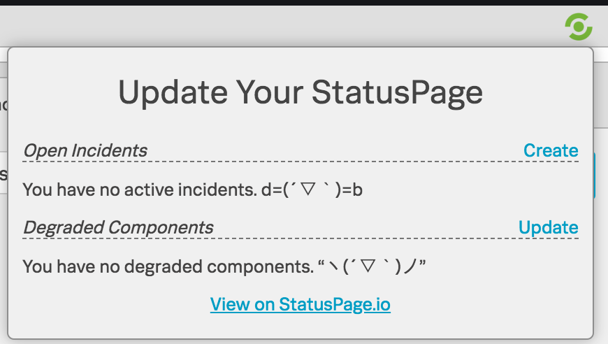StatusPage.io Integration Guide - On-Call | Splunk On-Call Software