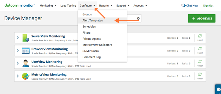 Dotcom-Monitor Integration Guide - Splunk On-Call | Splunk On-Call Software