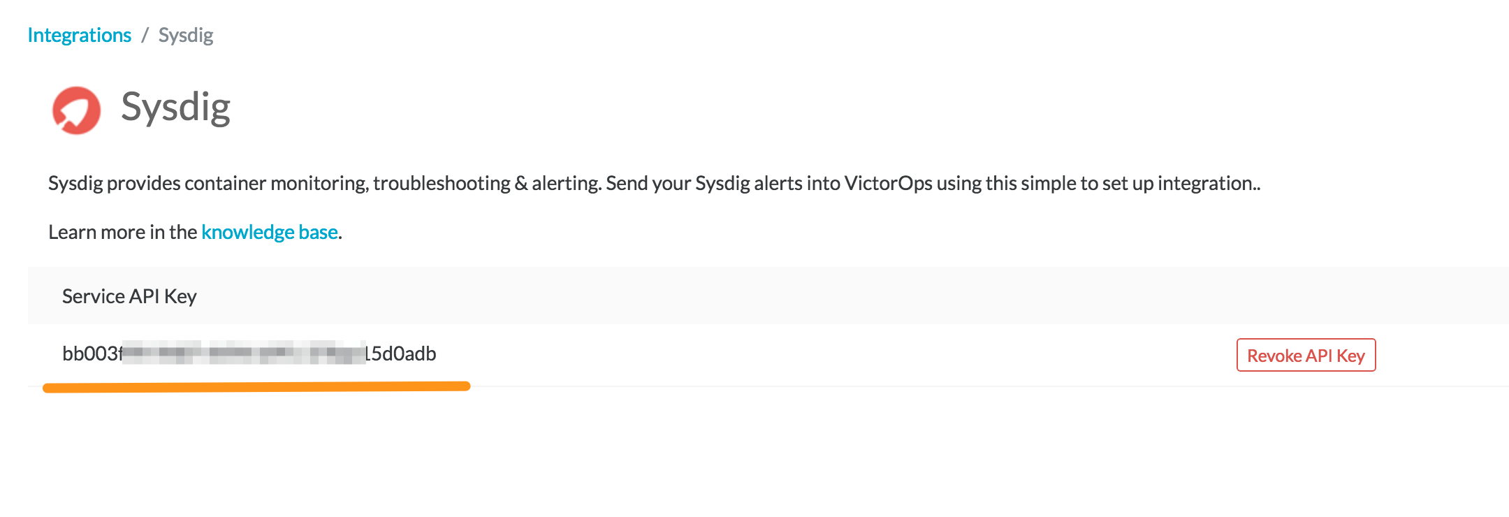 Sysdig Integration Guide - VictorOps | Splunk On-Call Software