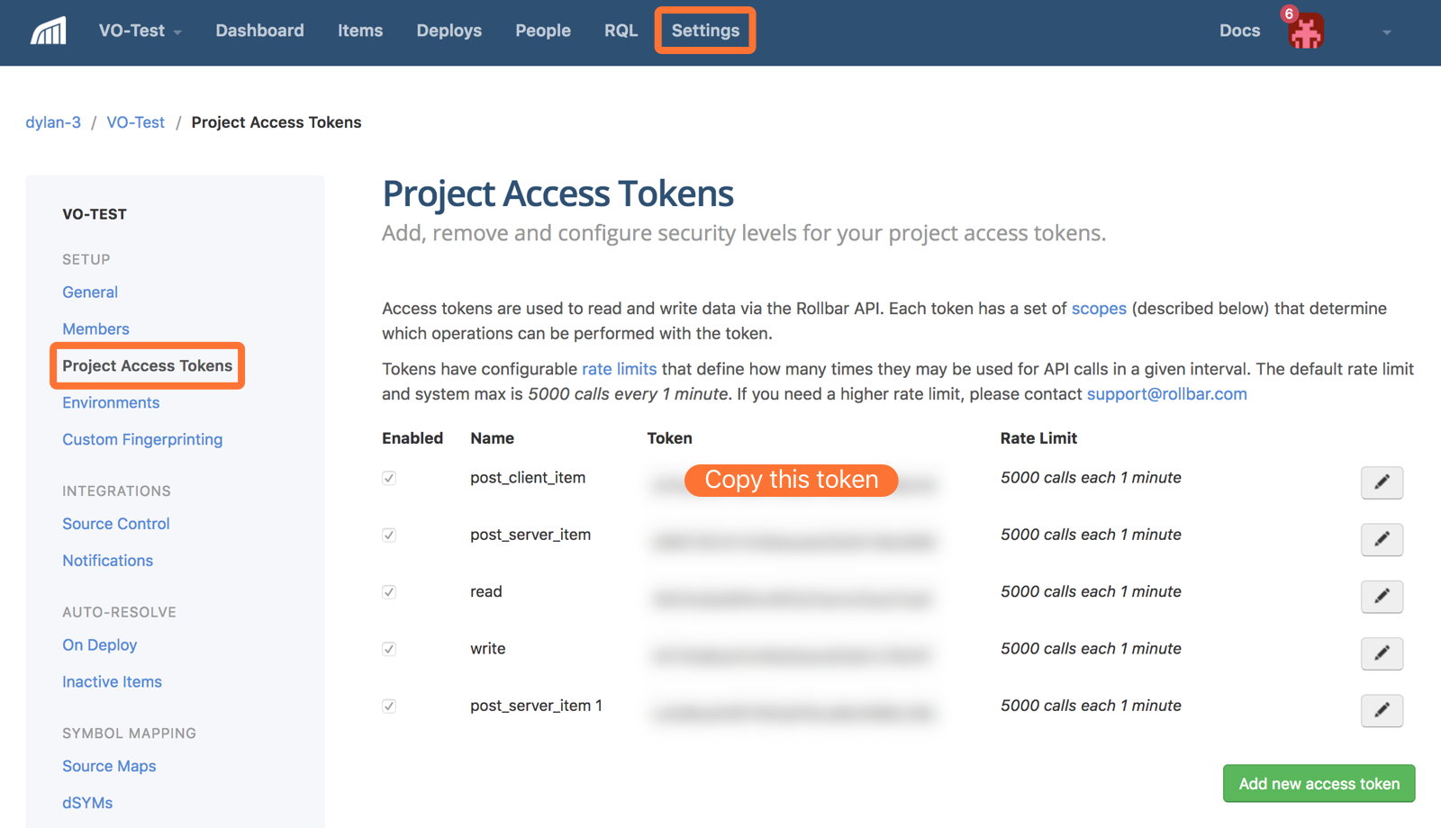 Rollbar Integration Guide - VictorOps | Splunk On-Call Software