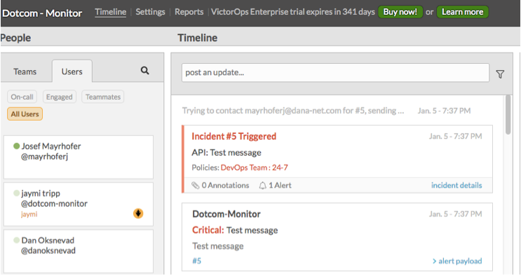 Dotcom-Monitor Integration Guide - Splunk On-Call | Splunk On-Call Software