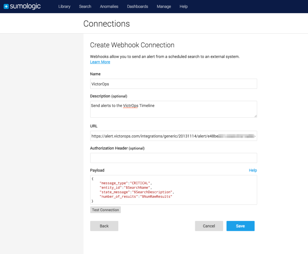 Sumo Logic Integration Guide - VictorOps | Splunk On-Call Software