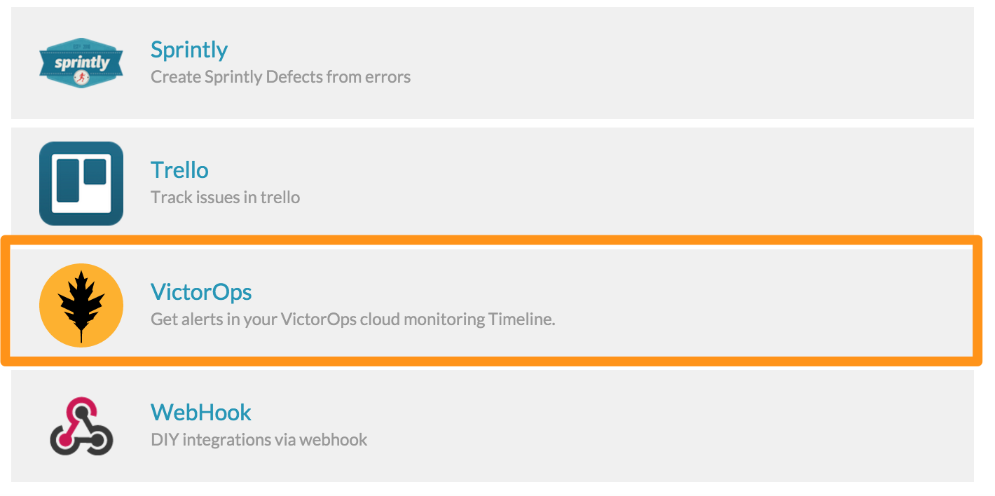 Honeybadger Integration Guide - VictorOps | Splunk On-Call Software
