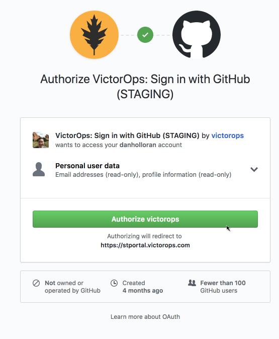 GitHub Authentication Guide | Splunk On-Call Software