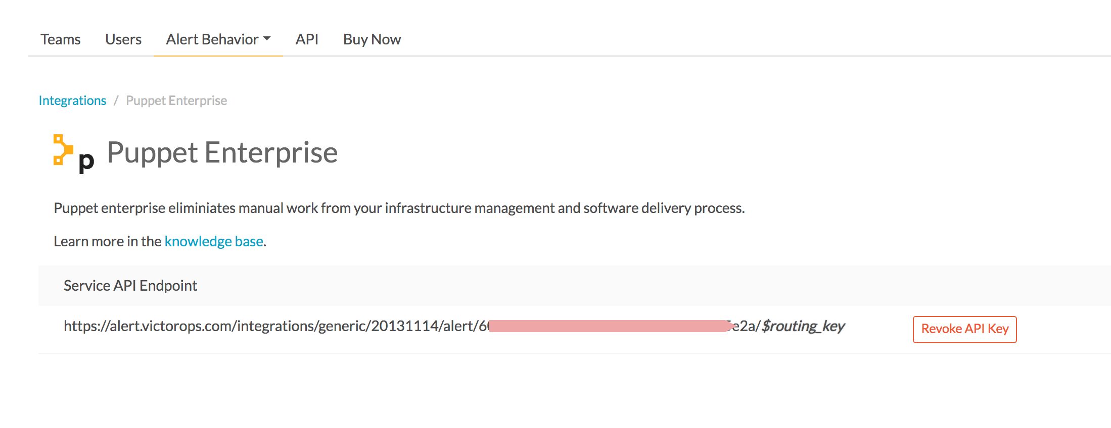 Puppet Enterprise Integration Guide | VictorOps Knowledge Base