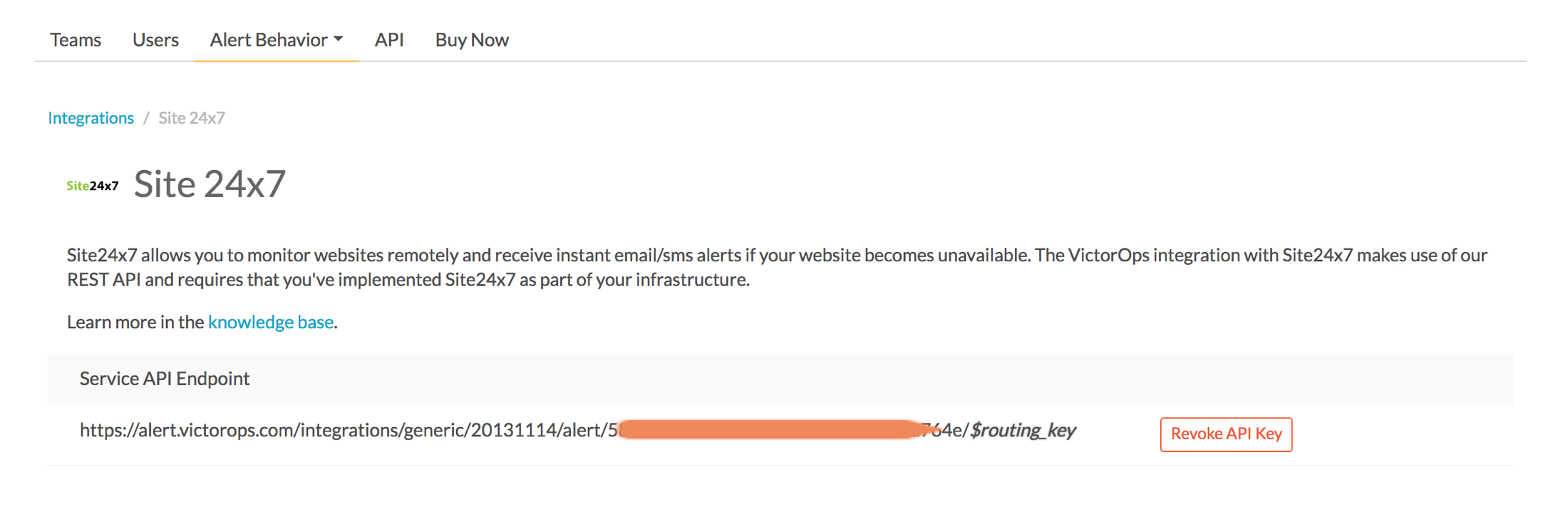 Site24x7 Integration Guide – Splunk On-Call | Splunk On-Call Software