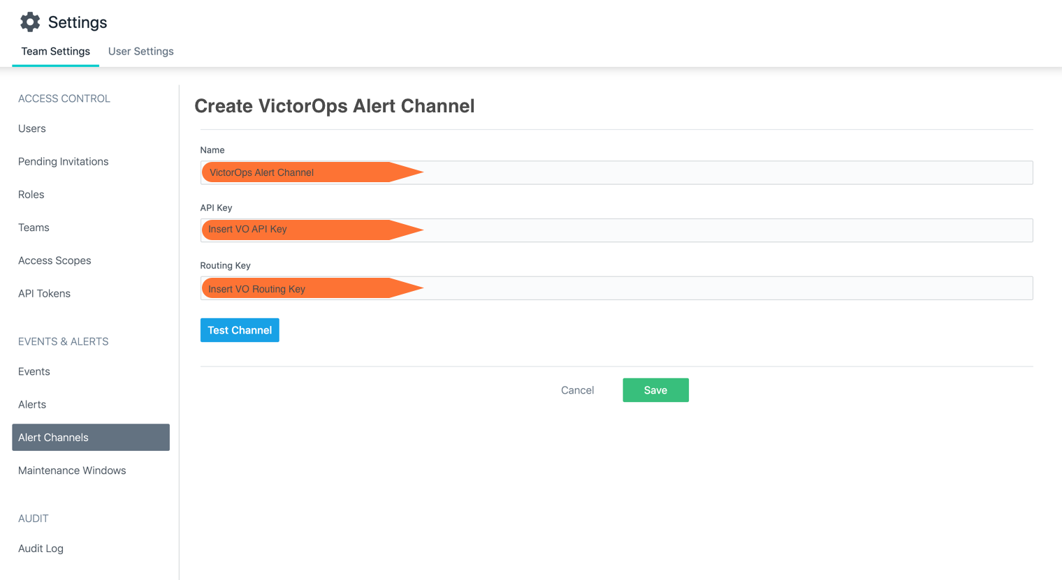 Instana Integration Guide - VictorOps | Splunk On-Call Software