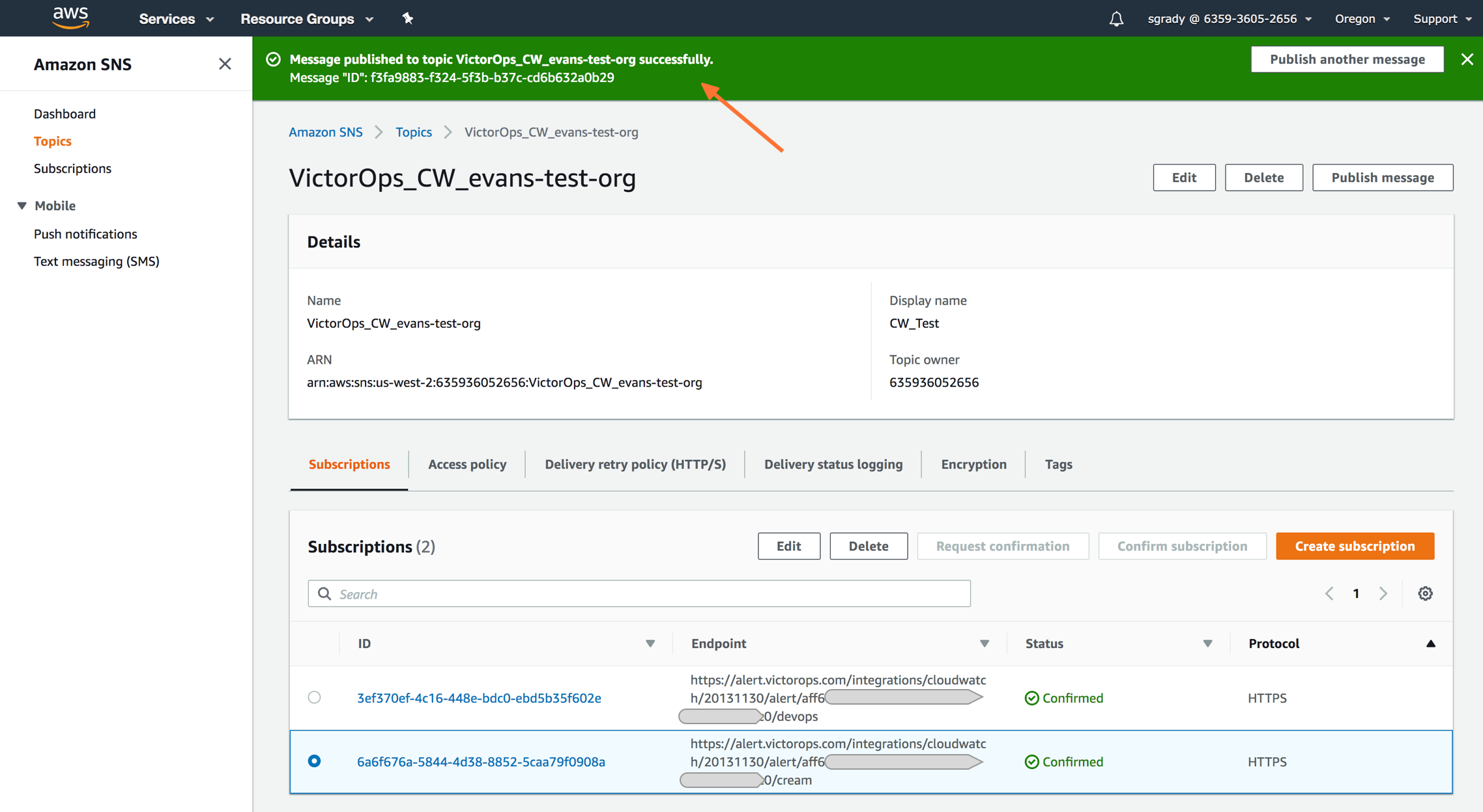 AWS Cloudwatch Integration Guide | VictorOps Knowledge Base