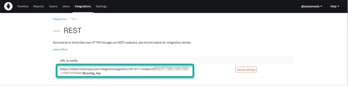 REST Endpoint Integration Guide - VictorOps Knowledge Base