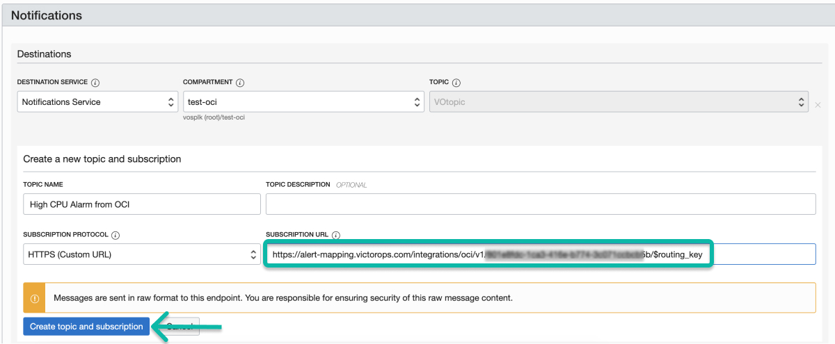 Oracle Cloud Infrastructure Integration Guide Splunk On Call Splunk On Call Software