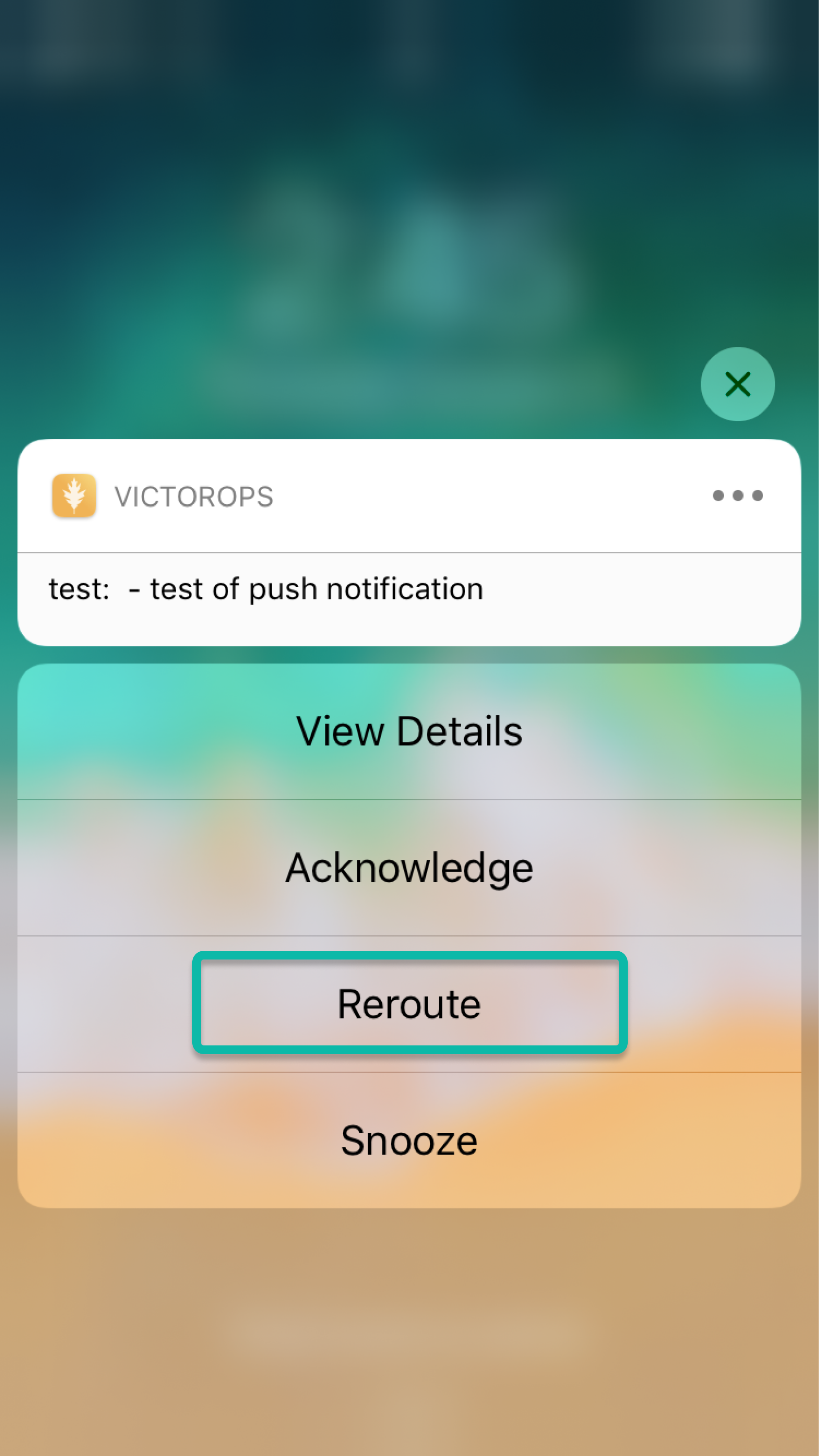 Reroute an Incident | Splunk On-Call Software