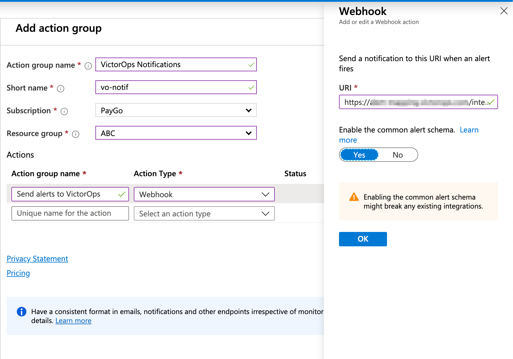 Azure Monitoring Integration Guide | Splunk On-Call Software