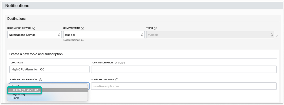 Oracle Cloud Infrastructure Integration Guide Splunk On Call Splunk On Call Software