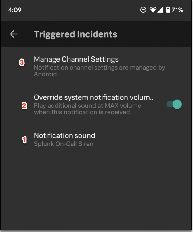 Splunk On-Call Android Application | Splunk On-Call Software