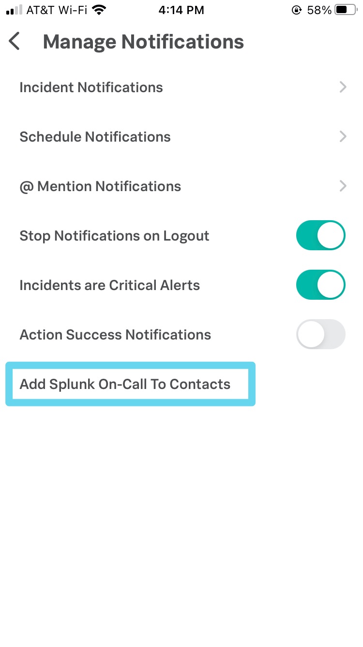 Splunk On-Call iOS Application | Splunk On-Call Software