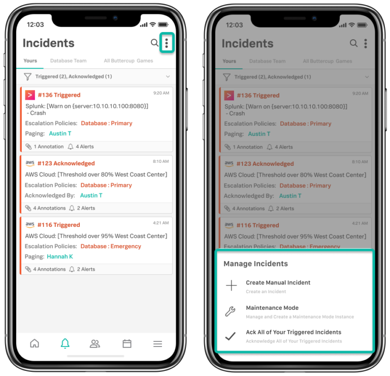 Mobile App - Incident Management | Splunk On-Call Software
