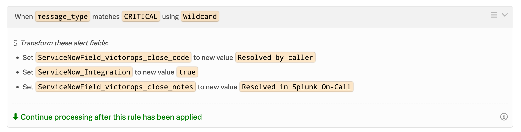 ServiceNow Bidirectional Integration Guide | Splunk On-Call Software
