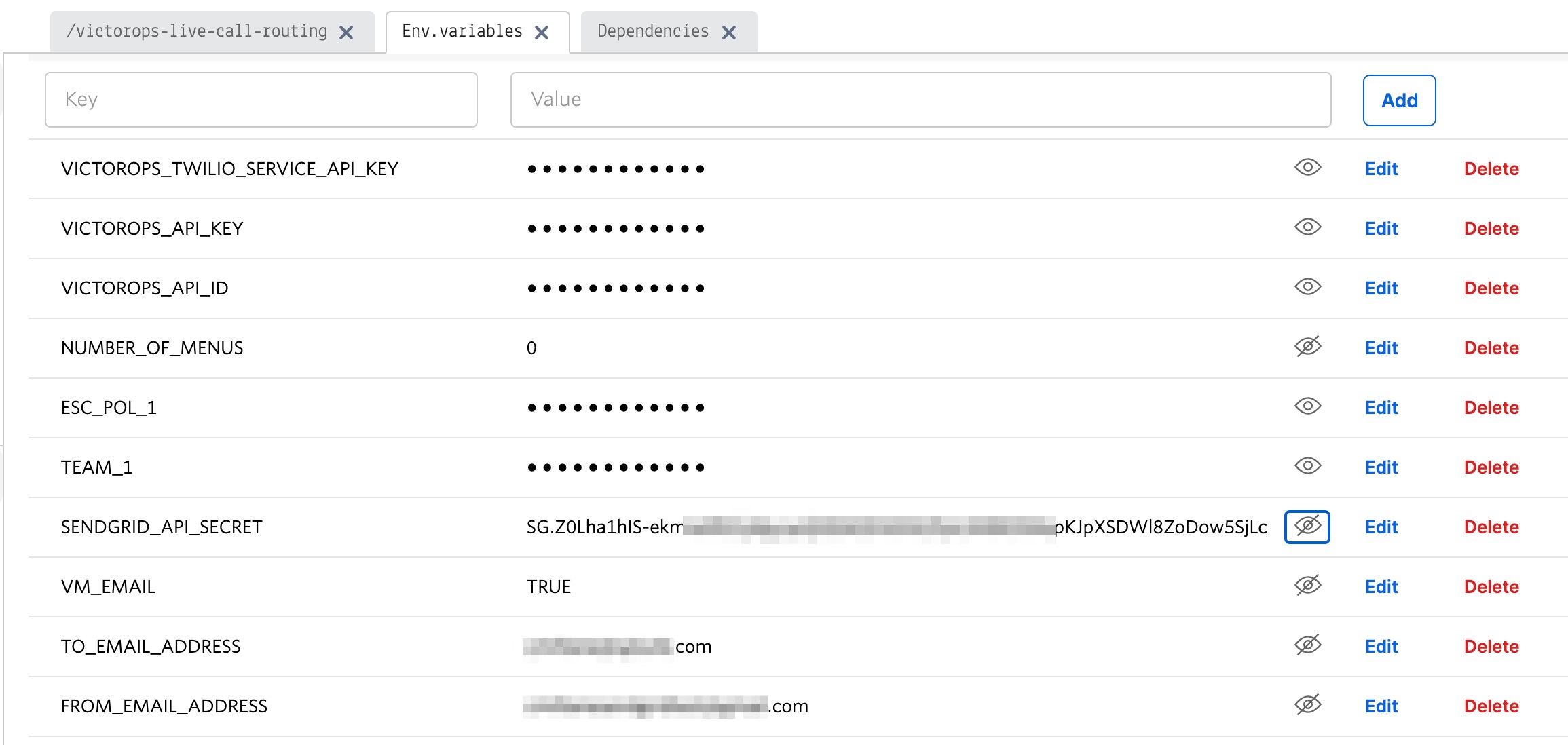 SendGrid Env Variables Knowledge Base